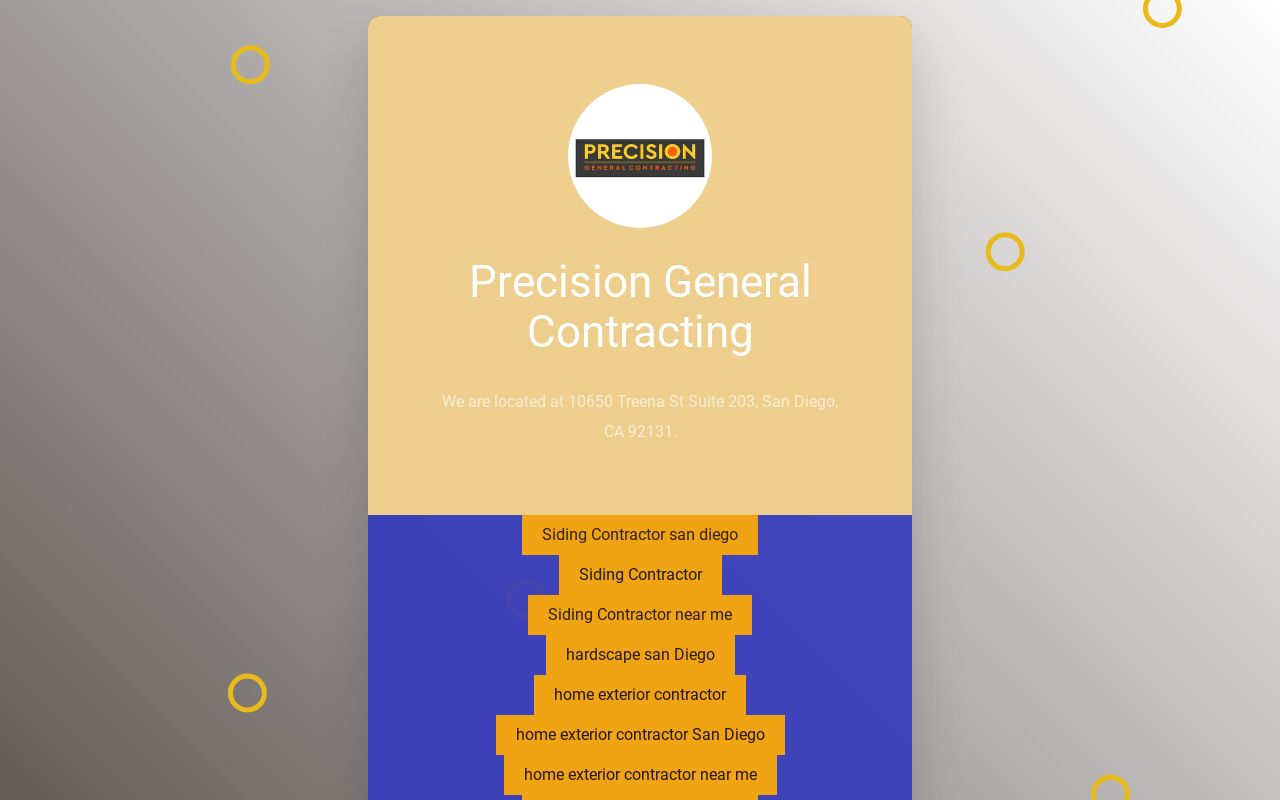 Precision General Contracting